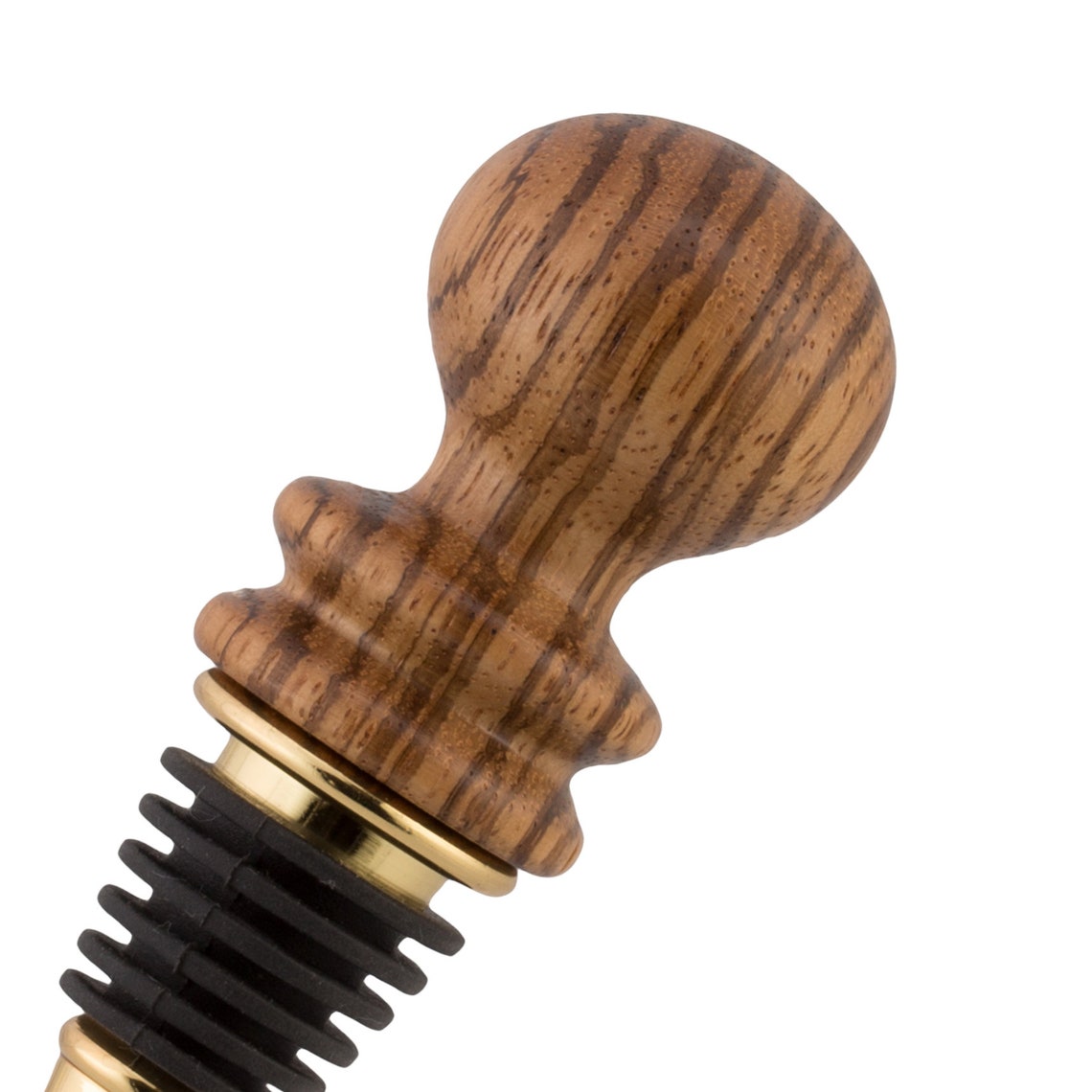 ZEBRA WOOD Bottle Stopper Wine Bottle Stopper Bottlestopper Wooden ...
