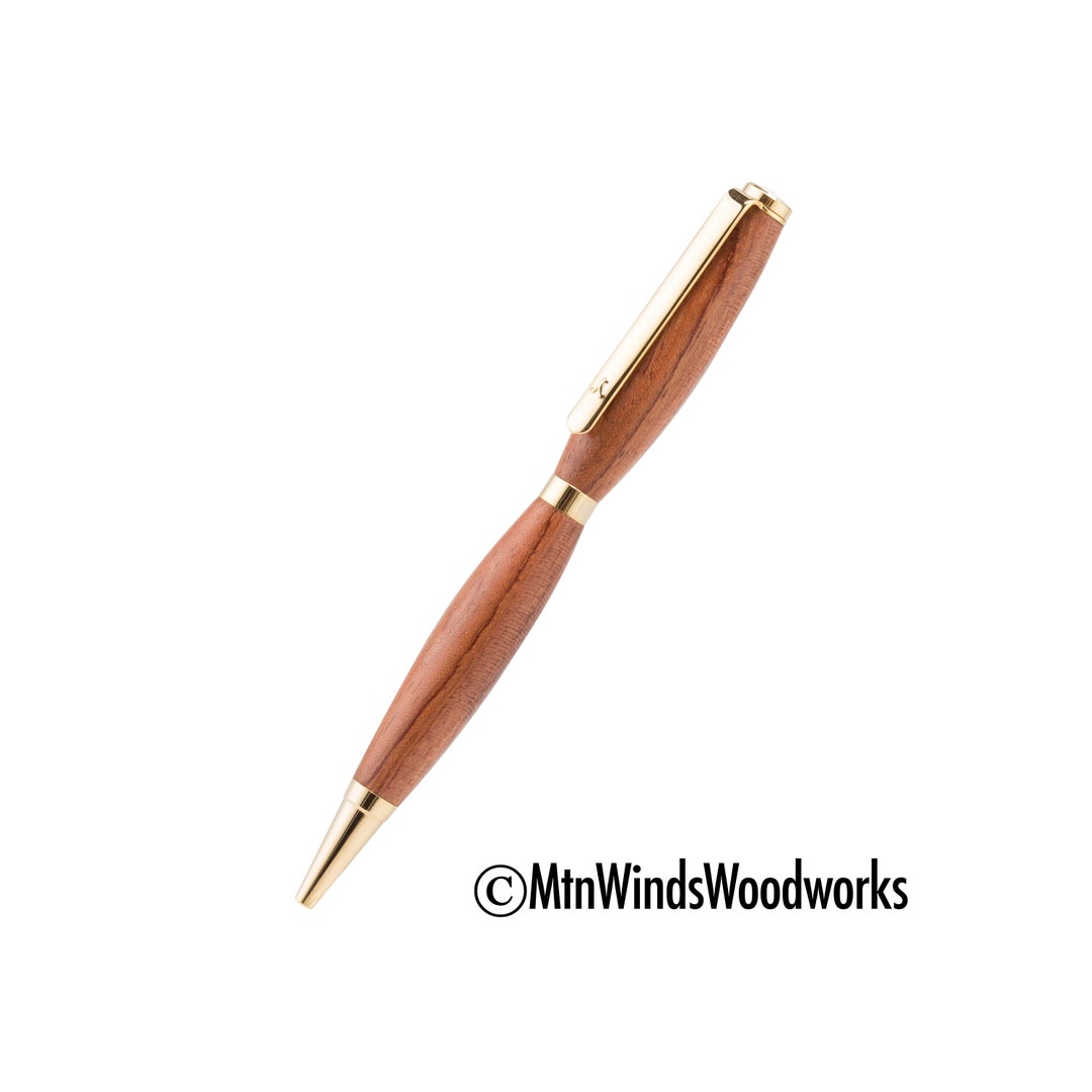 BUBINGA WOOD PEN - Bubinga Pen - Handmade Pen - Wooden Pen - Woodturned ...