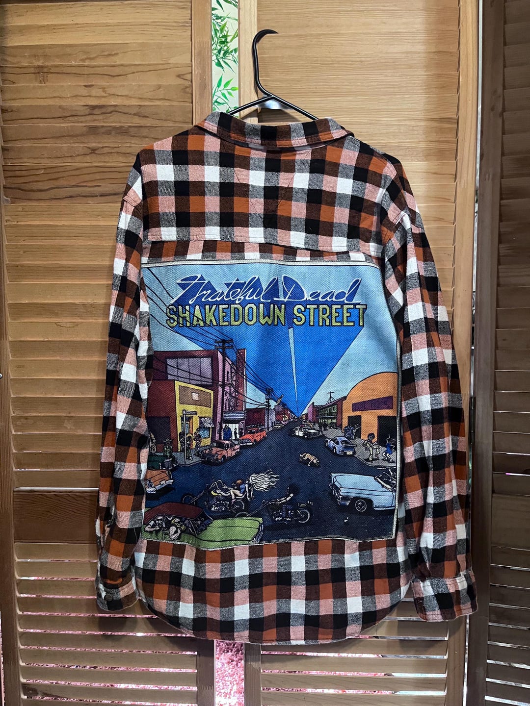 Grateful Dead Flannel Plaid Shirt Size XL - Etsy