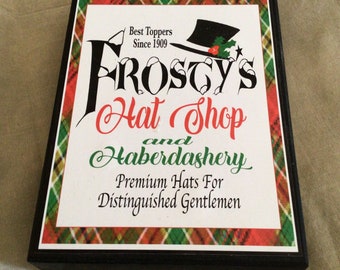 Free Frosty Sign - Etsy