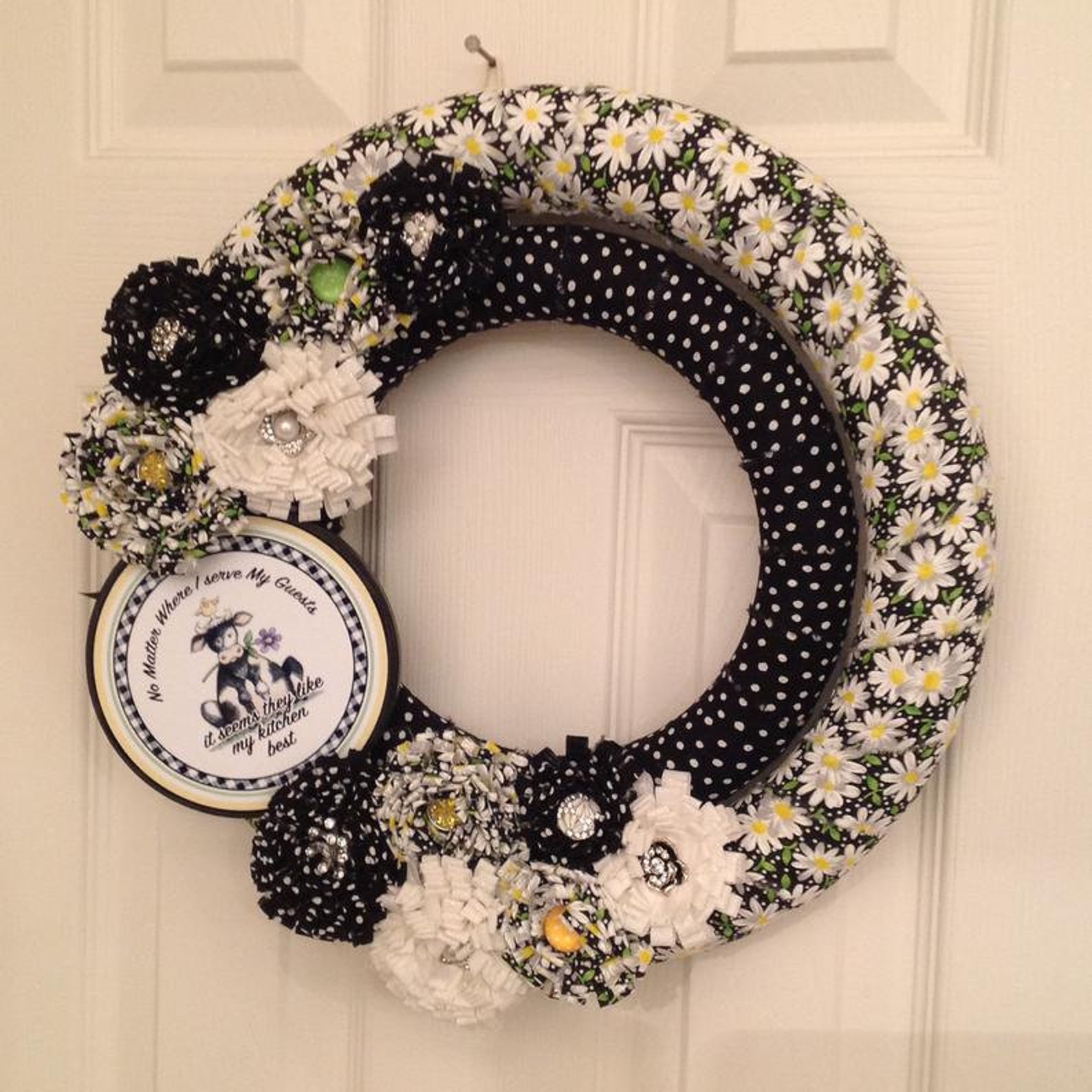 Cow Chalkboard Sign Buffalo Check Kitchen Cow Sign Buffalo - Etsy