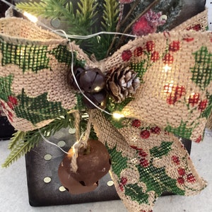 Rustic Christmas Rusty Bell Grater, Large Christmas Primitive Grater ...