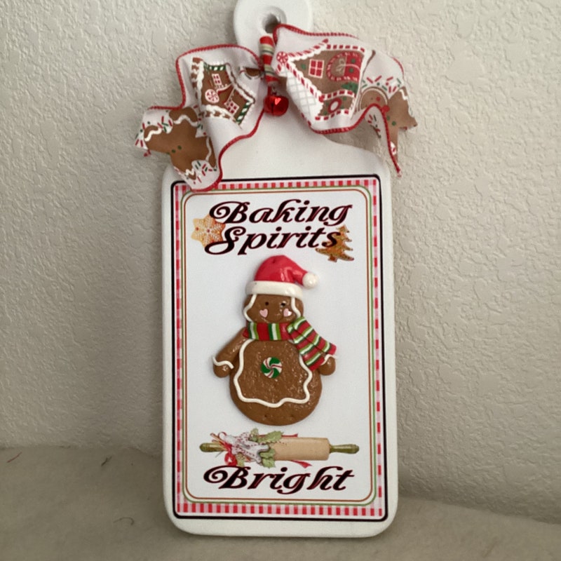 Gingerbread Sign - Etsy