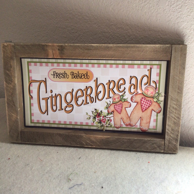 Gingerbread Kitchen Decor - Etsy