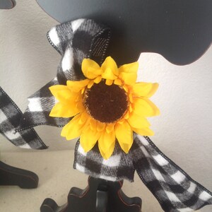 Cow Chalkboard Sign, Buffalo Check Kitchen Cow Sign, Buffalo Checked ...