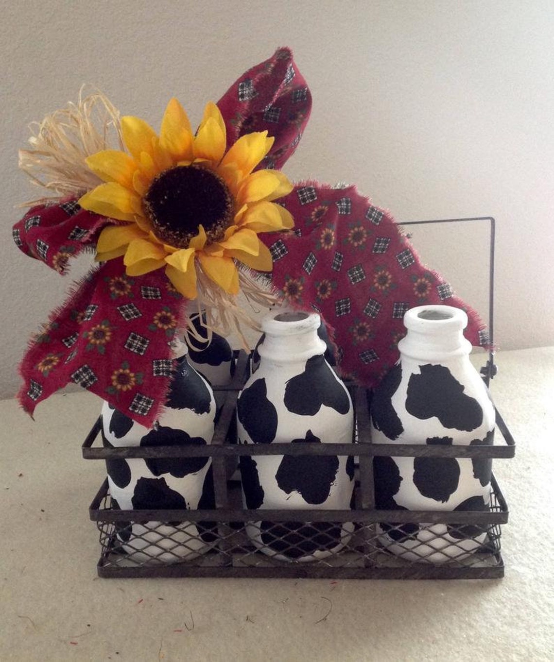 Cow Chalkboard Sign Buffalo Check Kitchen Cow Sign Buffalo - Etsy