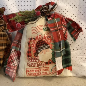 Gingerbread Flour Cotton Pantry Bag: Rustic Holiday Decor - Etsy