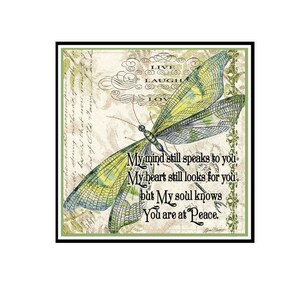 Dragonfly Sign My Mind Still Speaks to You Dragonfly Sign - Etsy