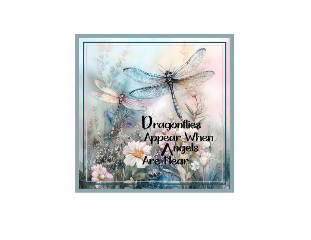 Dragonfly Angel Remembrance Sign: Dragonflies Appear Inspirational ...