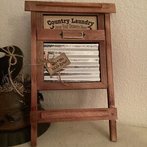 Small White Antiqued Washboard, Small Laundry Room Washboard, Shabby ...