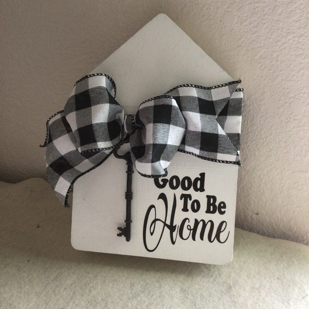 Wood House Sign, Good Ti Be Home Wood House Sign, Moving Sale! - Etsy