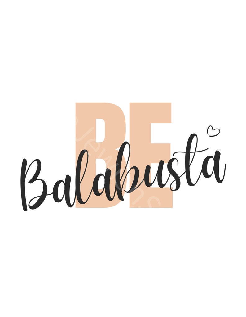 Be Balabusta Jewish Printable Art Jewish Home Decor, Jewish Culture ...