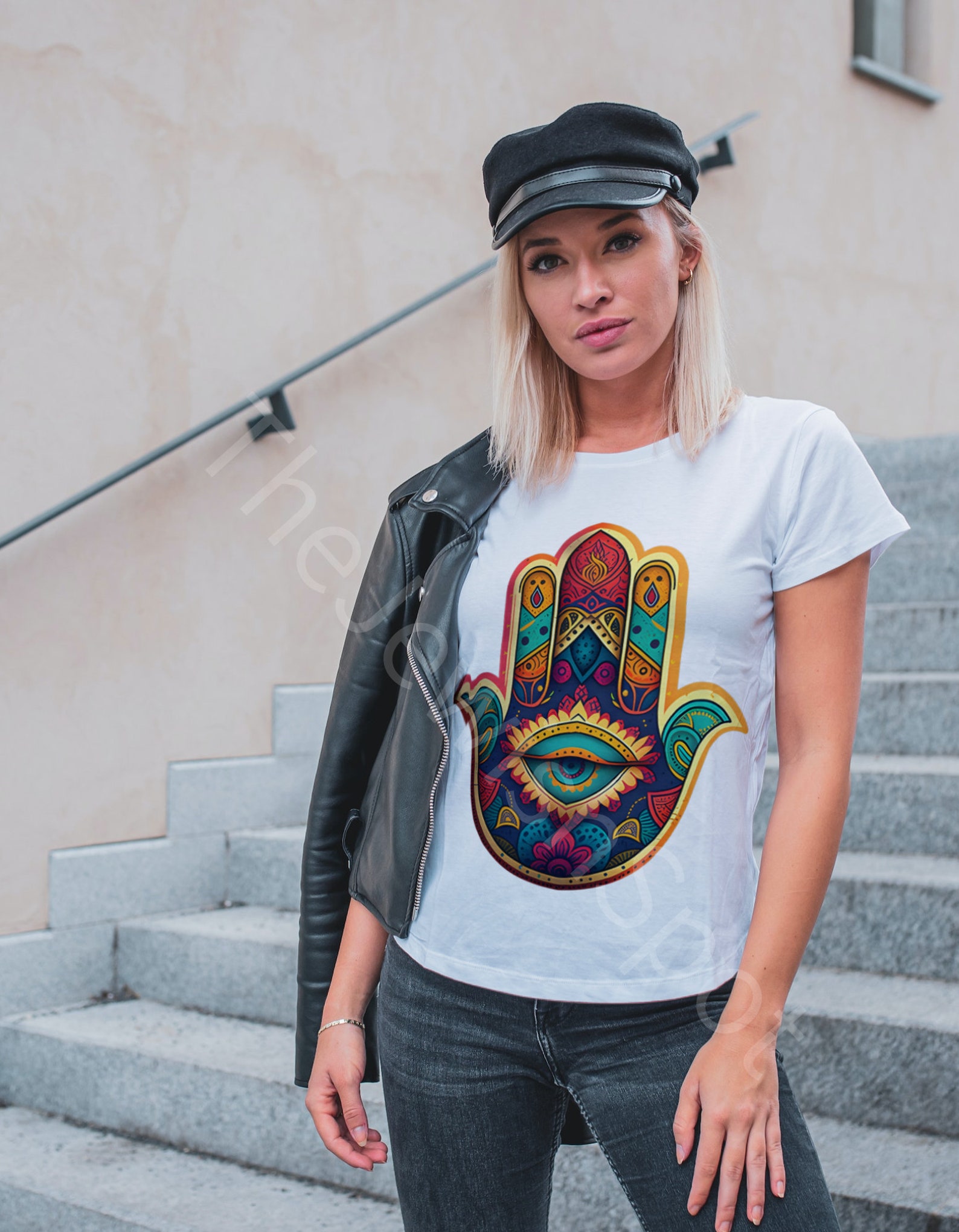 Hamsa Printable Art - Modern Jewish Home Decor - Etsy