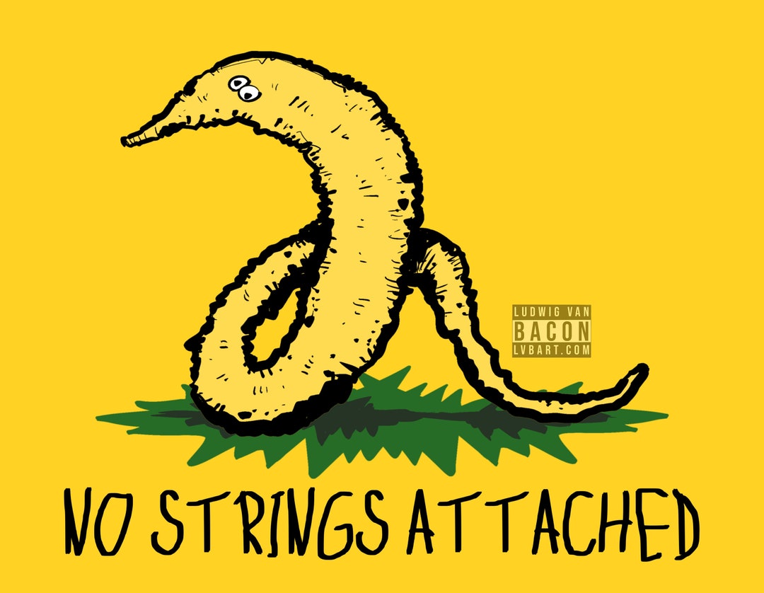 Silly Worm Flag Fine Art Print Poster Home Decor Wall Art - Etsy