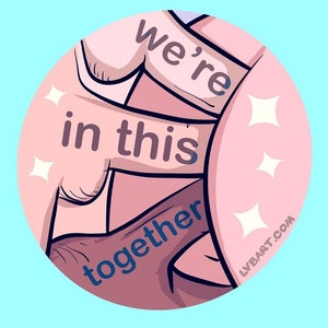 Were in This Together Fine Art Print Poster Home Decor Wall Art Digital ...