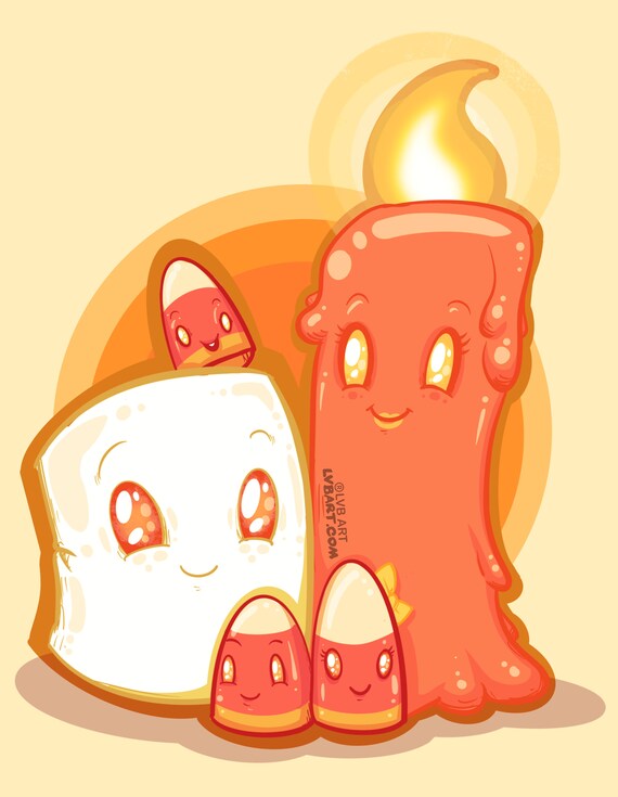 How Candy Corn is Made Fine Art Print | Etsy