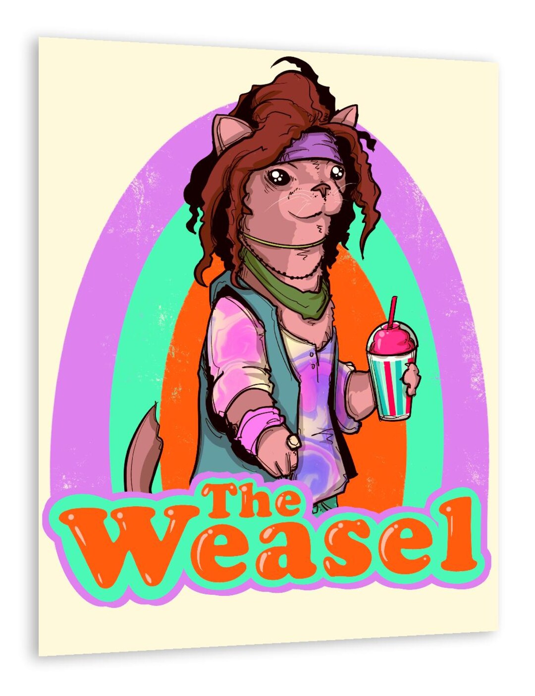 The Weasel Art Print Poster - Etsy