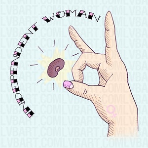 Independent Woman Fine Art Print Poster - Etsy