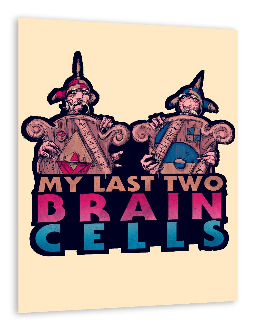 My Last Two Goblin Brain Cells Fine Art Print Poster - Etsy