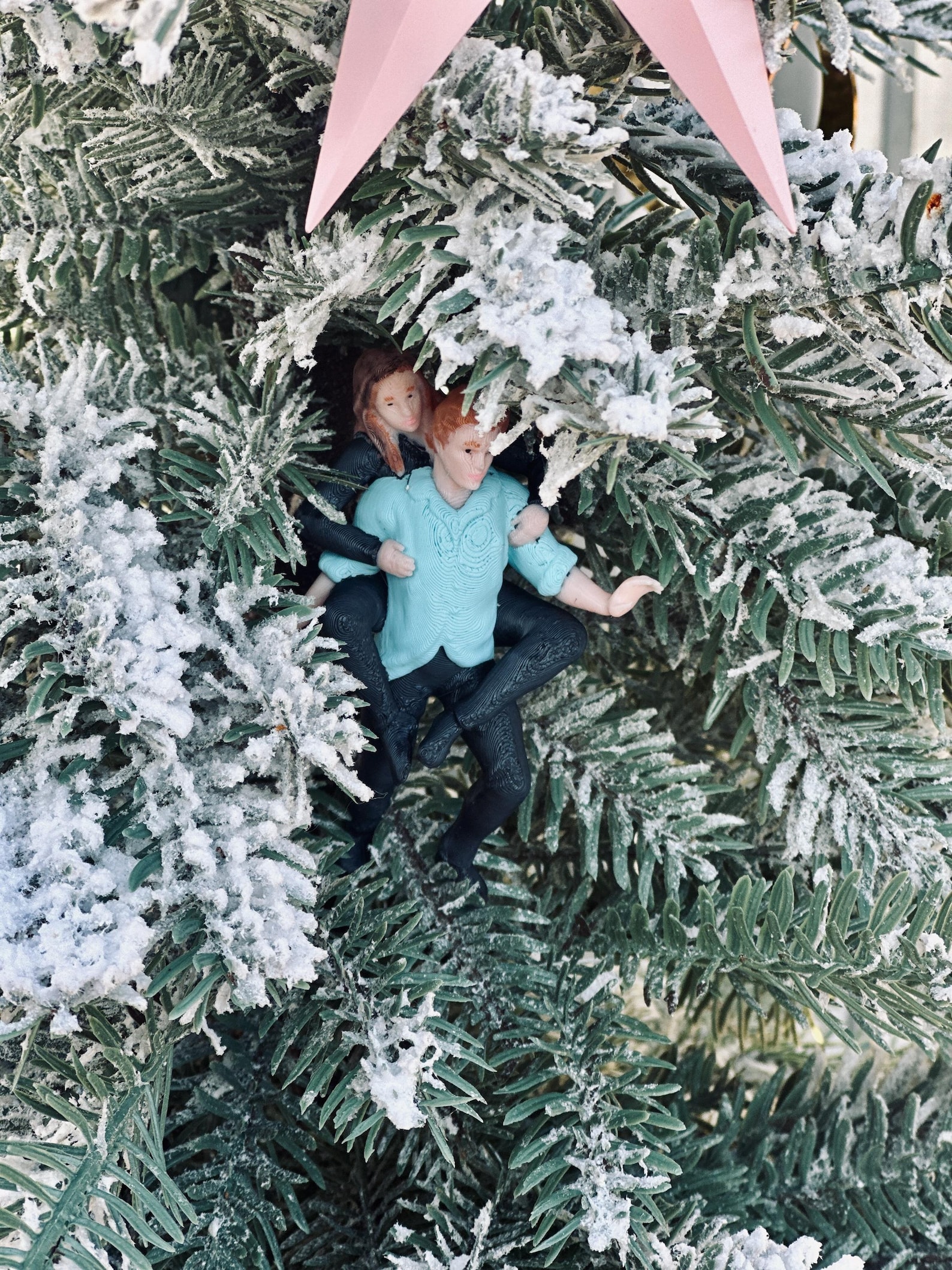 3D Printed Spider Monkey Christmas Tree Stuffer -original LVB Model- - Etsy
