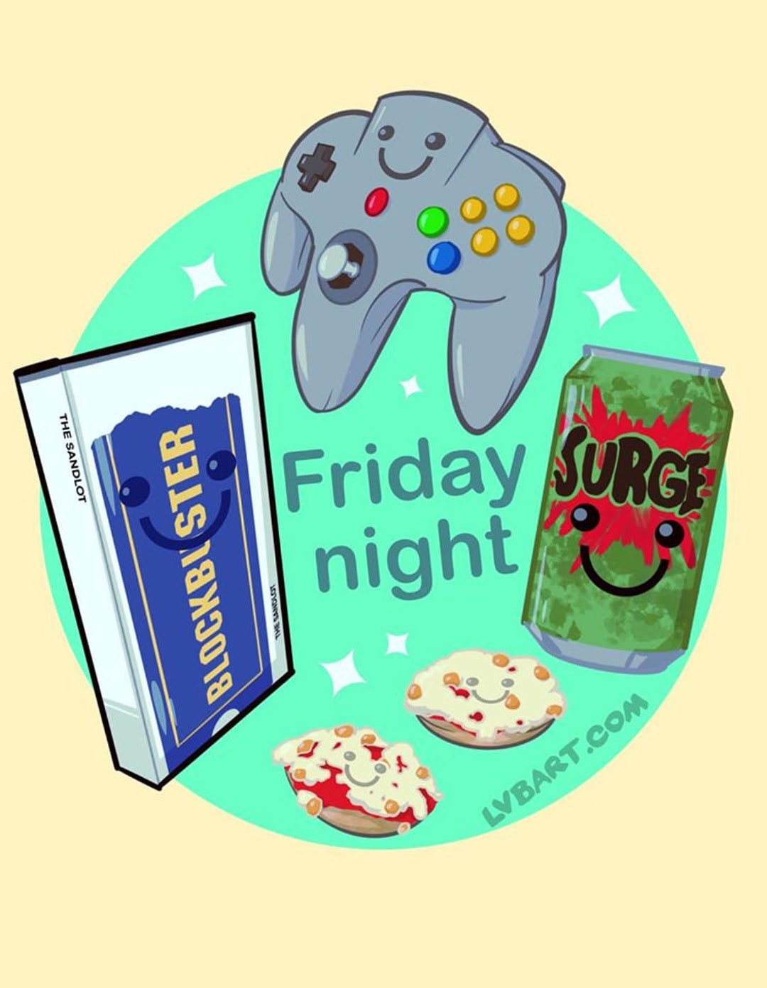 TGIF Fine Art Print Poster Home Decor Wall Art Digital - Etsy