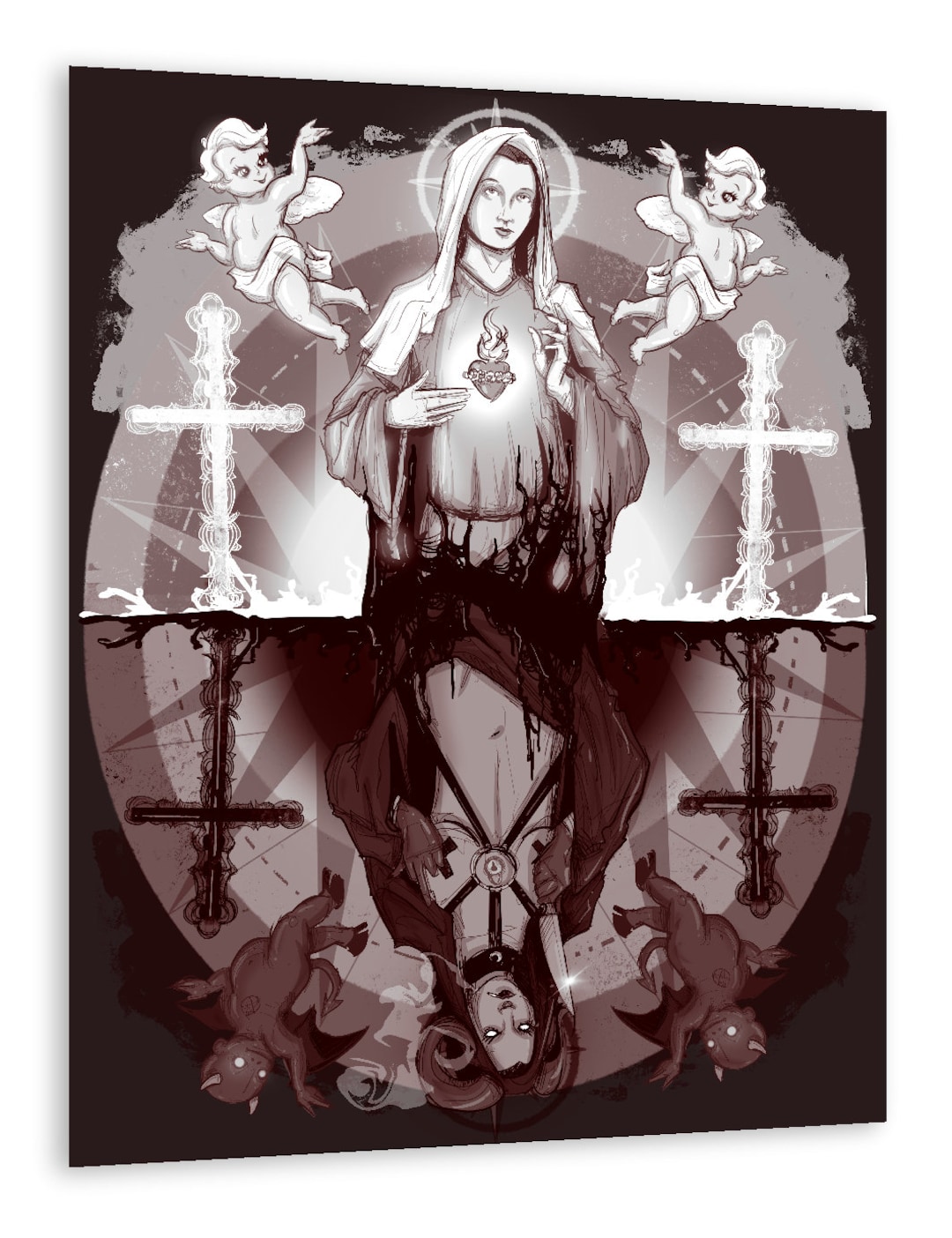 As Above so Below III Fine Art Print Poster Home Decor Wall Art Digital ...