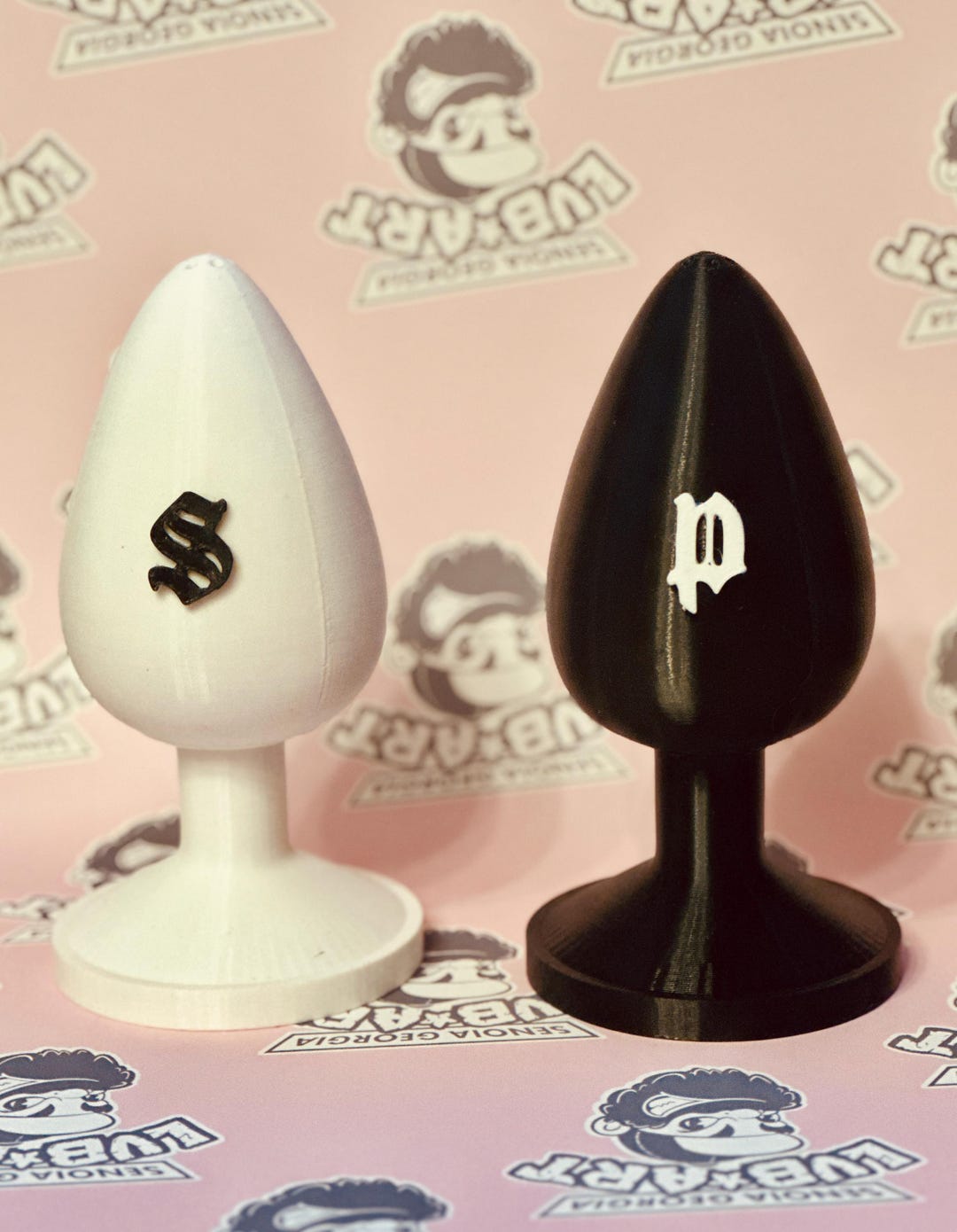 Butt Plug 3D Print Salt & Pepper Shakers-original LVB Model- - Etsy