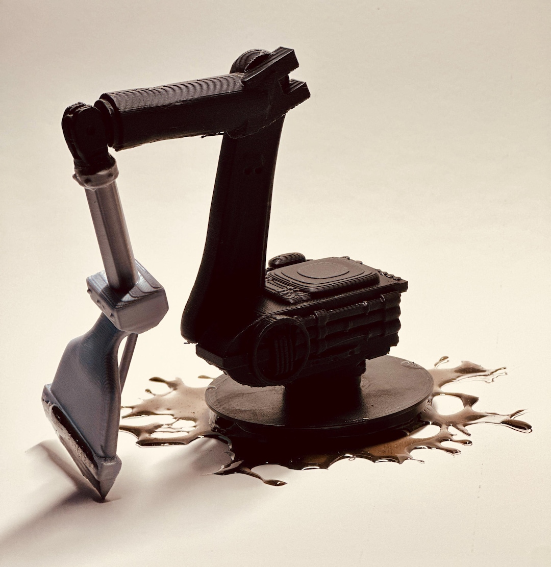 Mini Fluid Leak Robot 3D Print/resin Can't Help Myself -original LVB ...