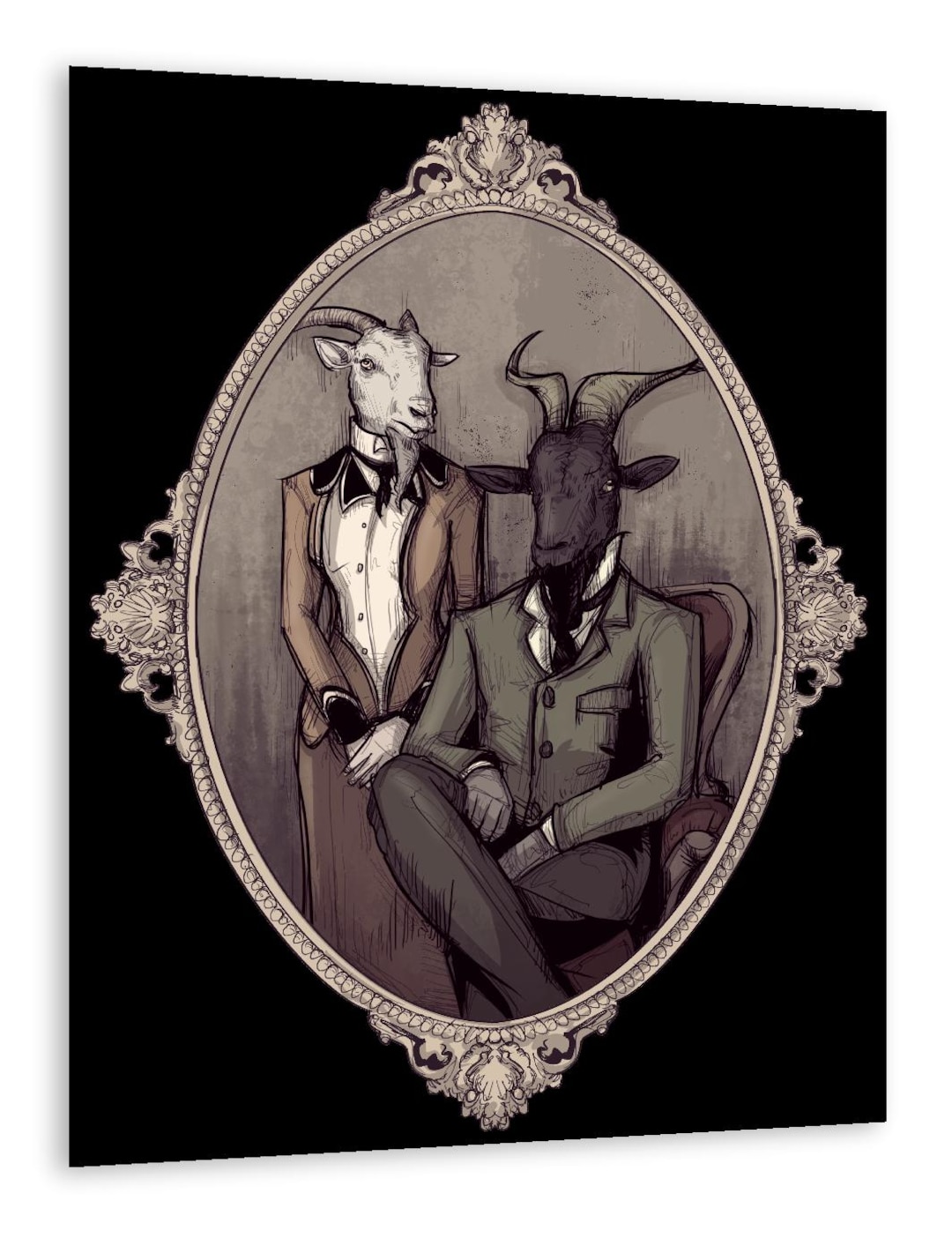 Victorian Horror Fine Art Print Poster Home Decor Wall Art Digital - Etsy