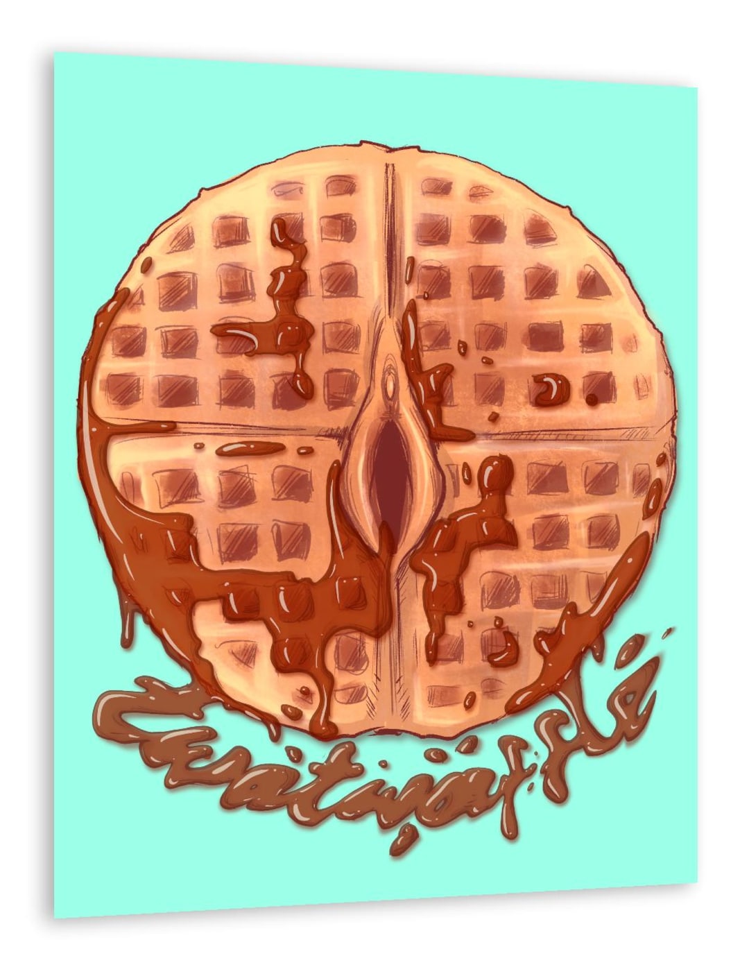 Twatwaffle Fine Art Print Home Decor Wall Art Digital - Etsy