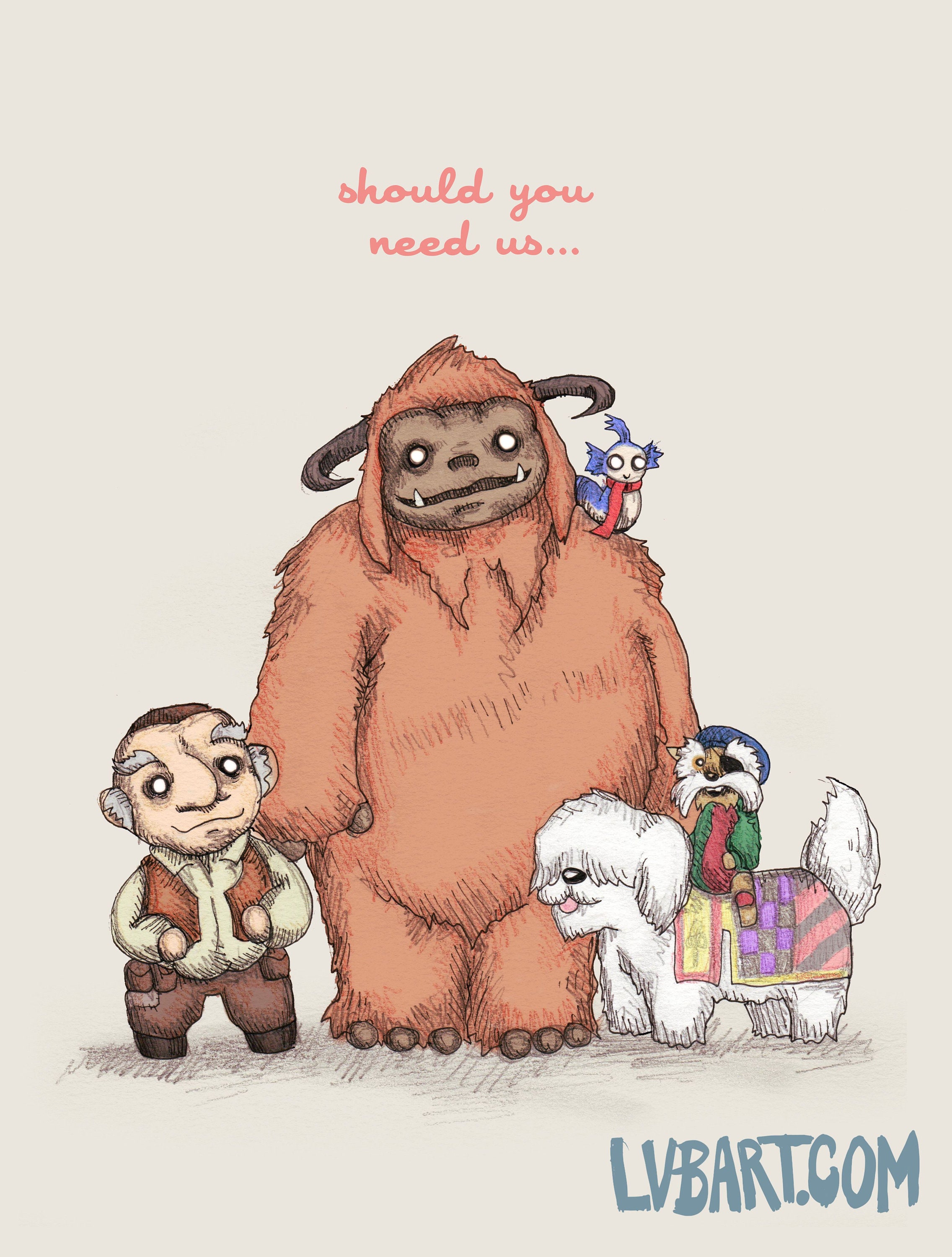 Should You Need Us Fine Art Print Poster | Etsy