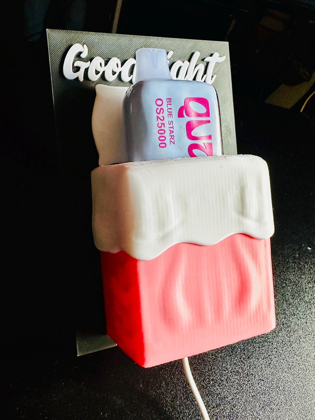 Vape Holder Bed 3D Print Sleepy Time-original LVB Model- - Etsy