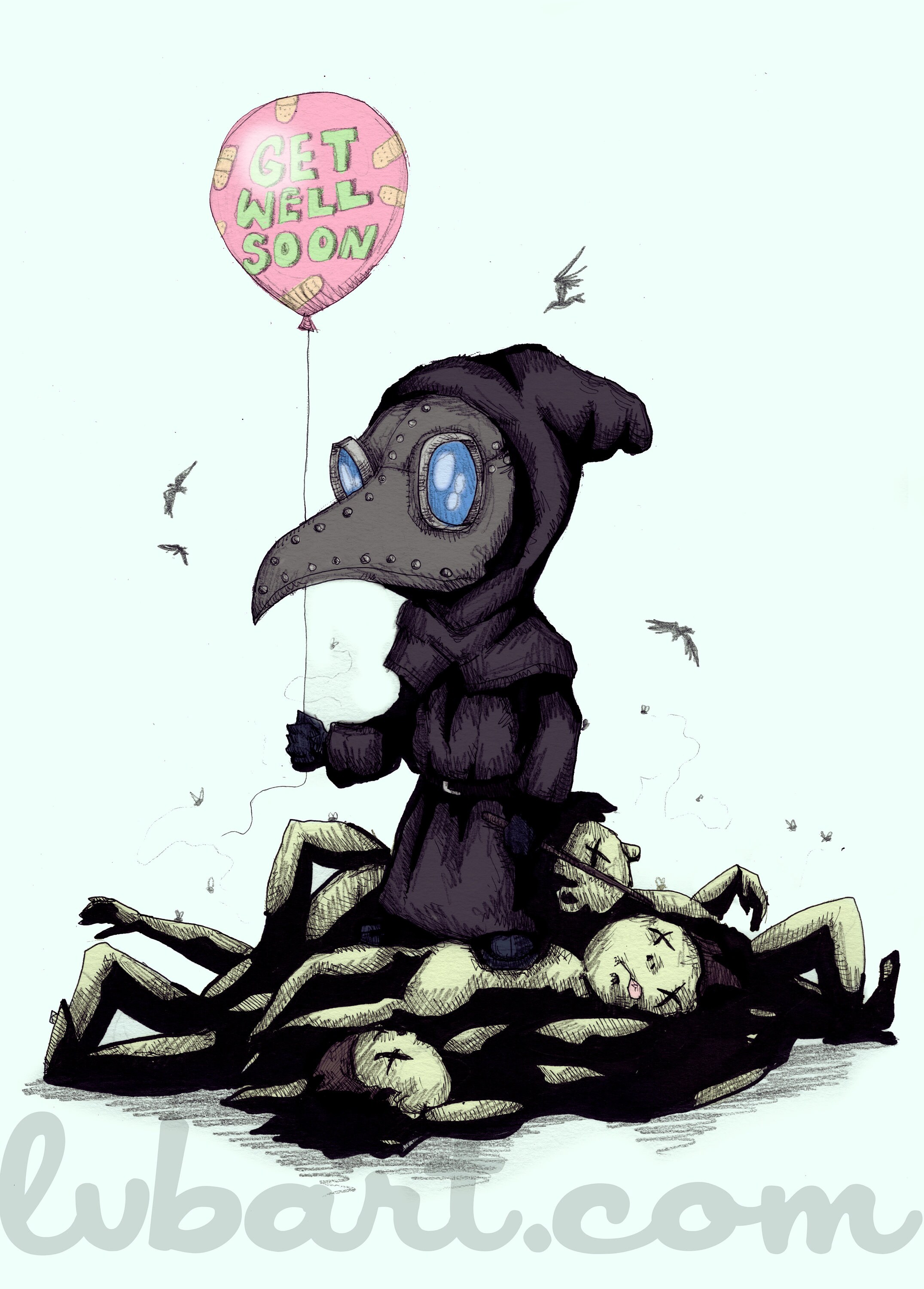 Plague Doctor Failure Fine Art Print | Etsy