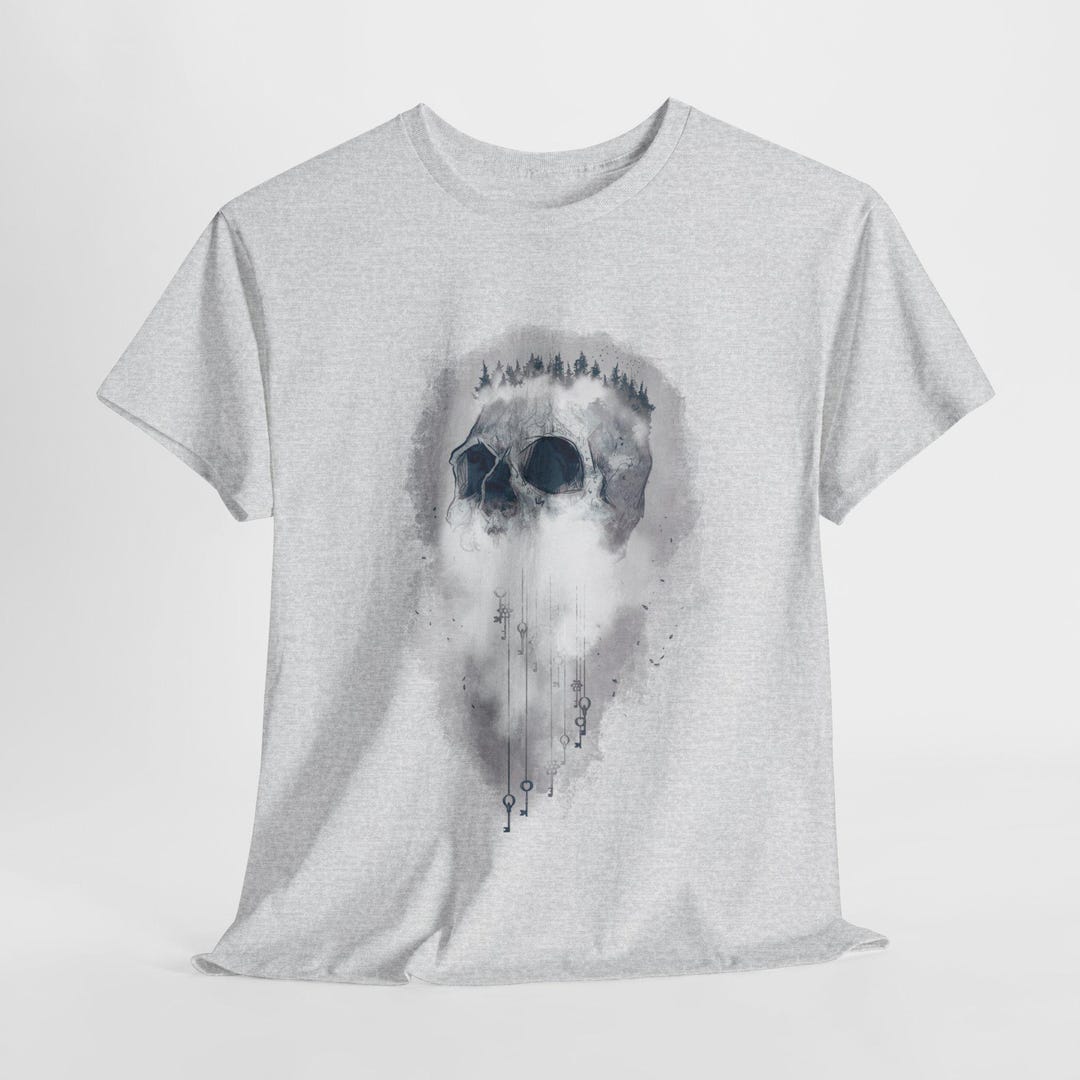 Elemental Skull Air Unisex Heavy Cotton Tee - Etsy
