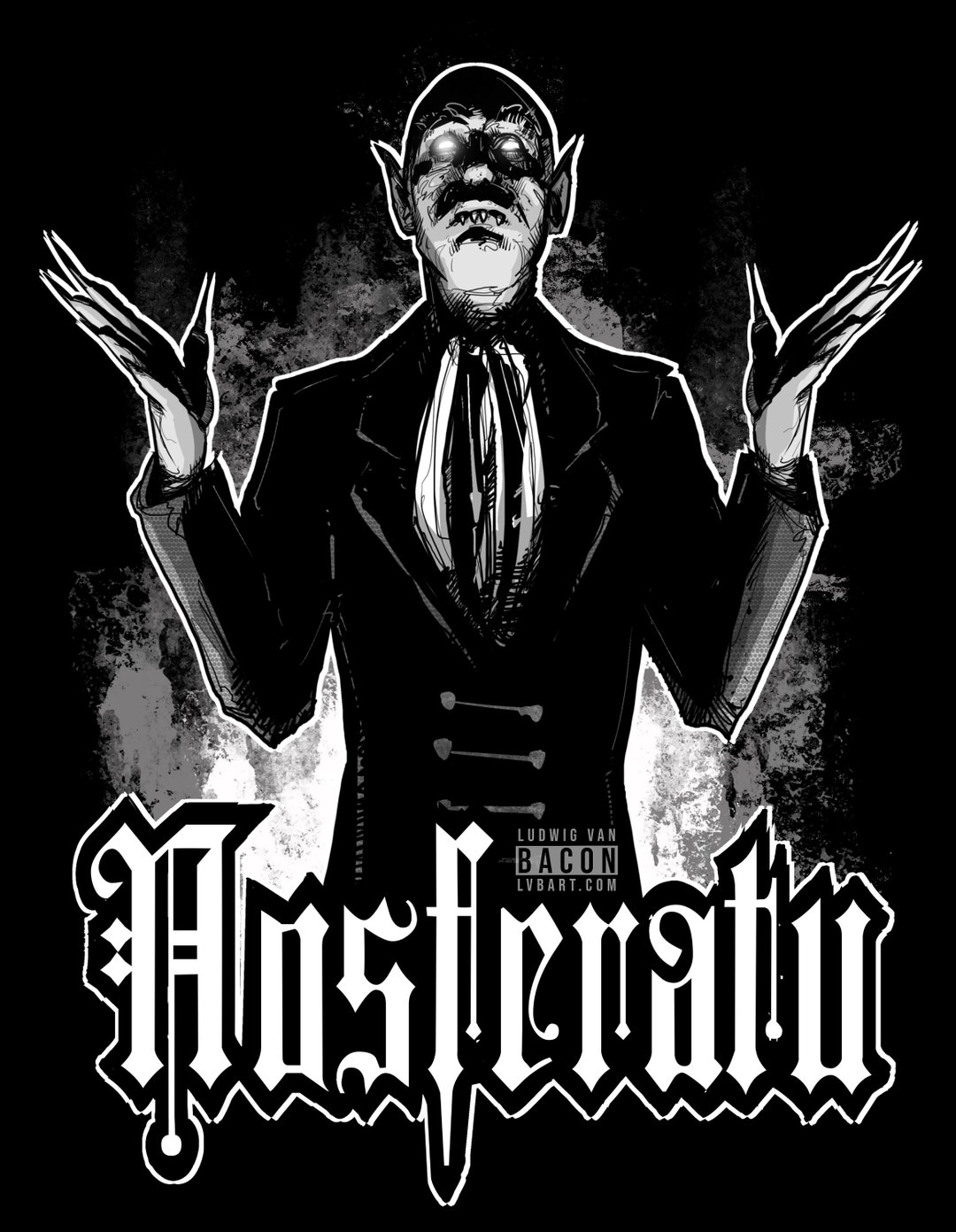 Nosferatu Fine Art Print Poster Home Decor Wall Art Digital - Etsy