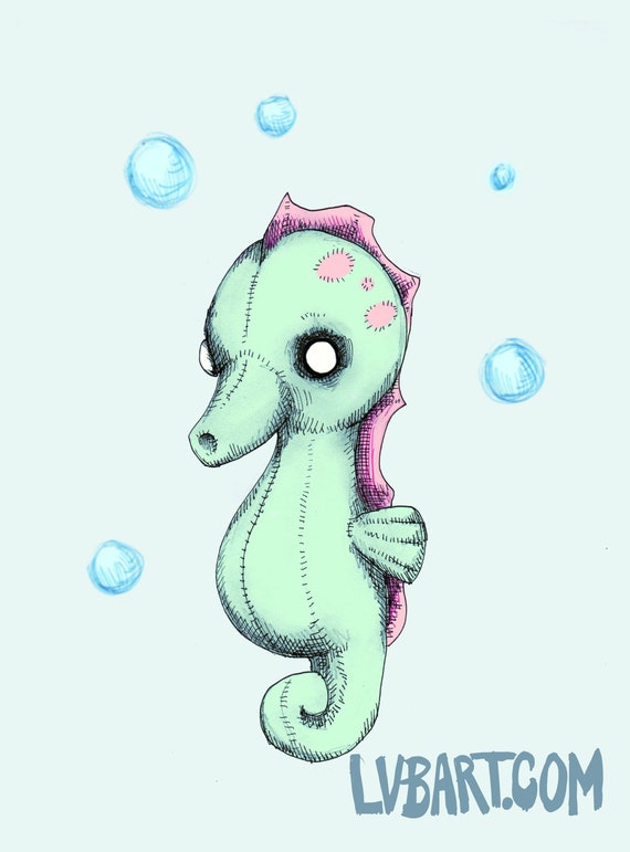 Chibi Seahorse
