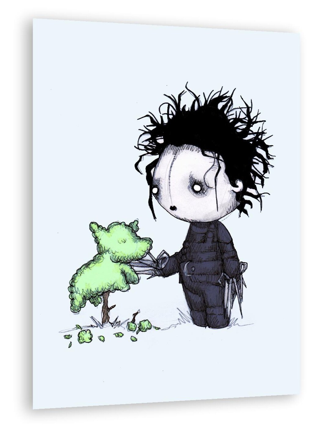 Hedge Trimming Fine Art Print Poster - Etsy