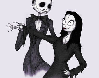 Horror Couple Poster - Etsy