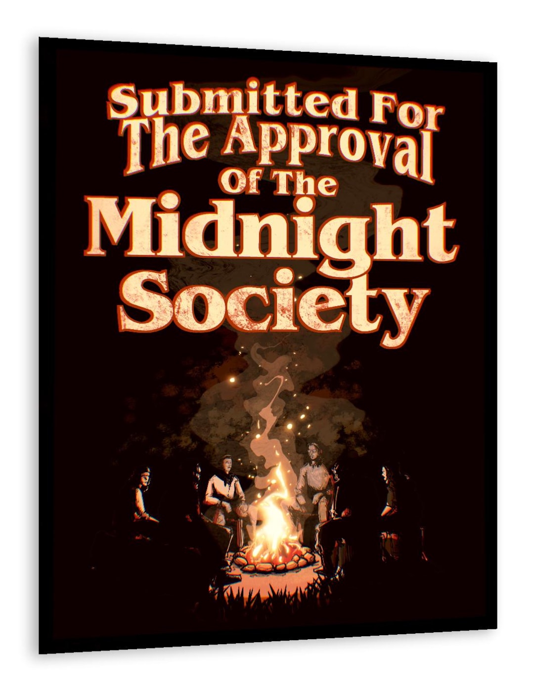 Midnight Society Fine Art Print Poster Home Decor Wall Art Digital - Etsy