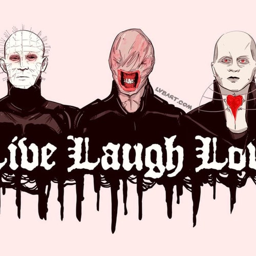 Live Laugh Suffer Fine Art Print Poster - Etsy