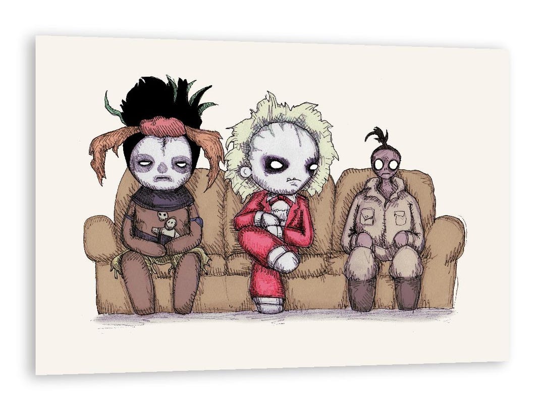 Waiting Room Fine Art Print Poster Home Decor Wall Art Digital - Etsy