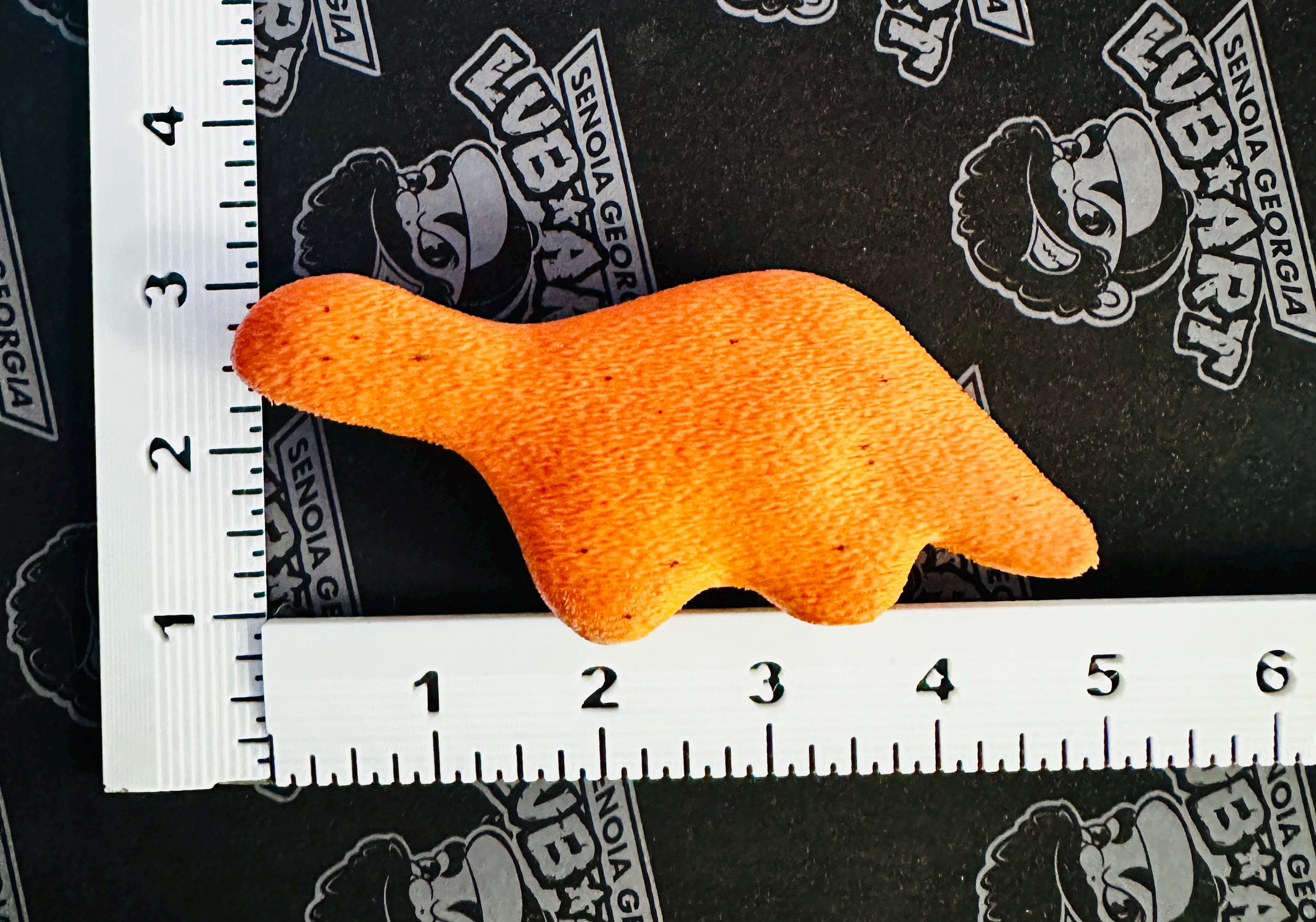 3D Printed Dinosaur Chicken Nuggets With Dipping Sauce Base-original ...