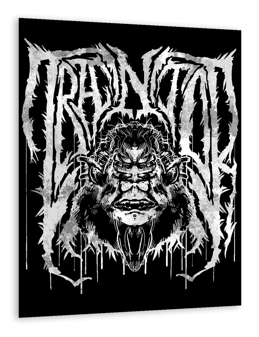 Troll Metal Fine Art Print Poster Home Decor Wall Art Digital - Etsy