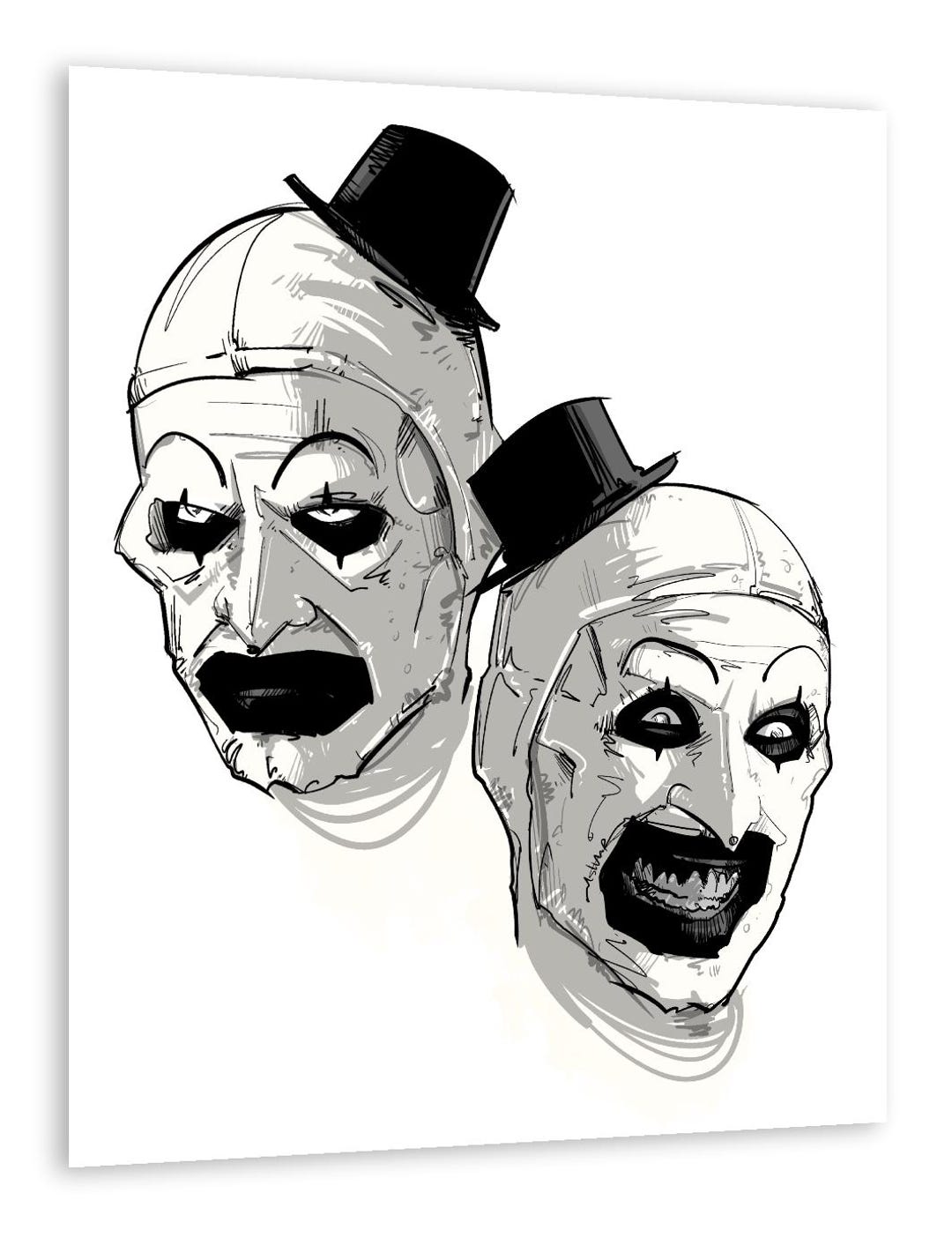 Comedy Tragedy Fine Art Print Home Decor Wall Art Digital - Etsy