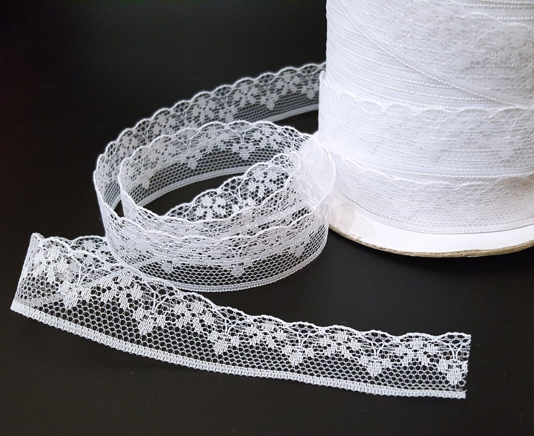 3/4 Inch 19mm (almost 20mm) - 5 Yds - 50 Yds NON STRETCH White ...