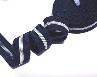 Navy Blue Elastic - Etsy