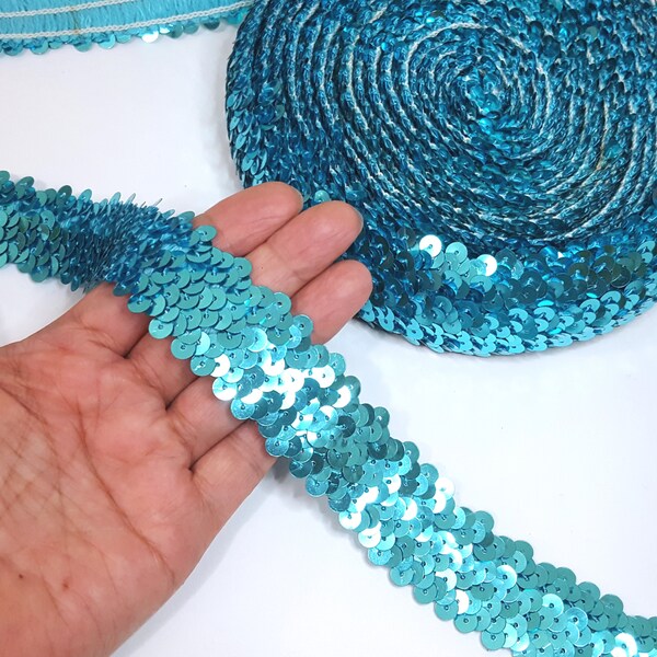 Stretch Sequin Trim - Etsy
