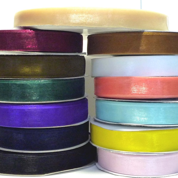 Sheer Organza Ribbon - Etsy