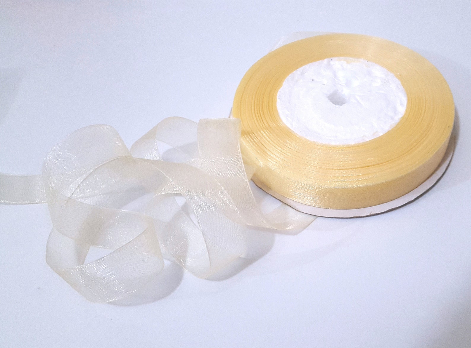 5/8 Inch / 16mm Wide 50 Yds / 45 Meters 1 Roll Cream / - Etsy