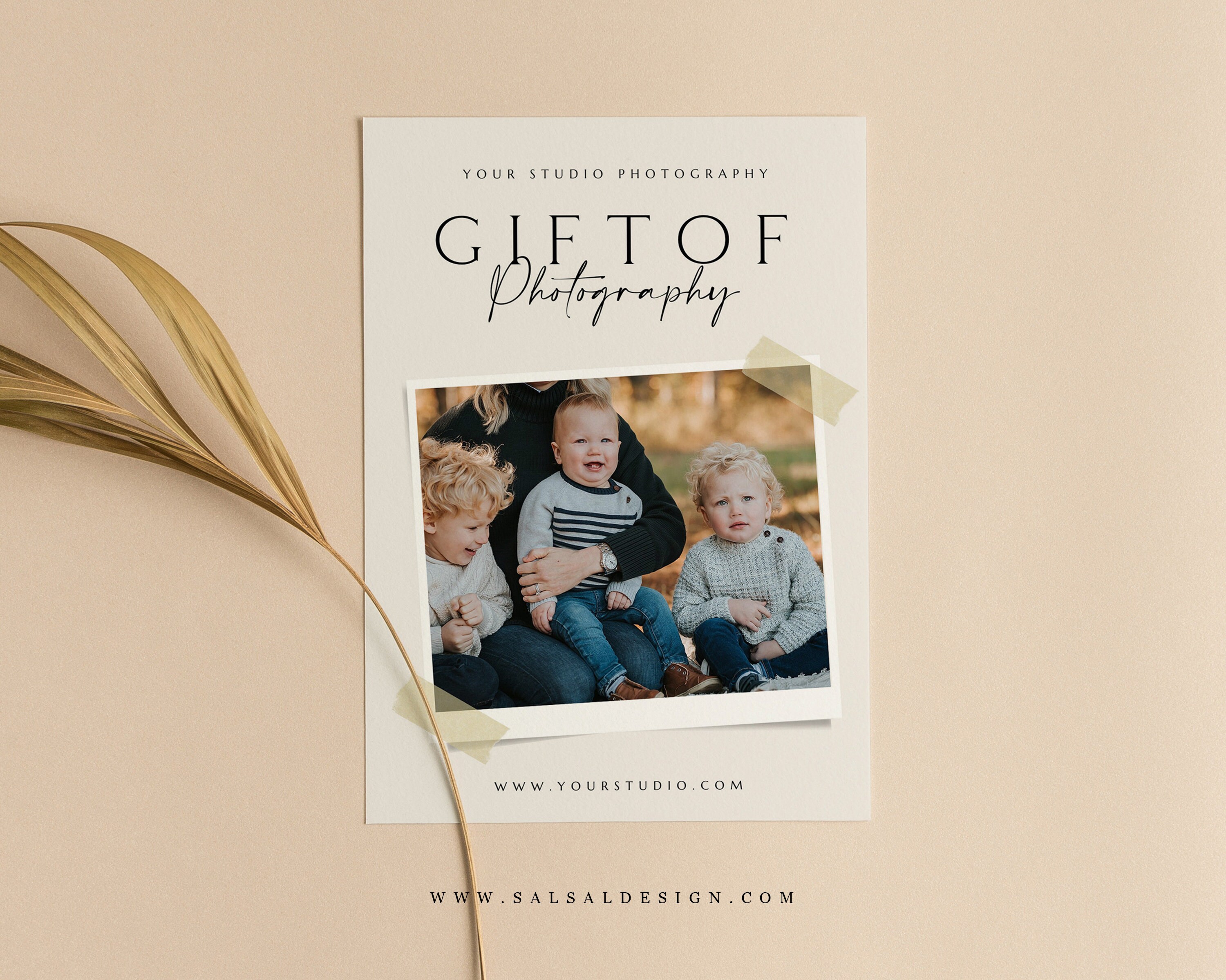 Canva Gift Certificates Template canva Photography Canva Gift | Etsy